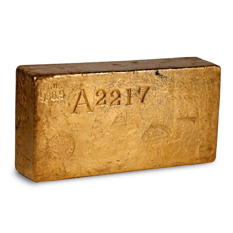 largest gold ingot